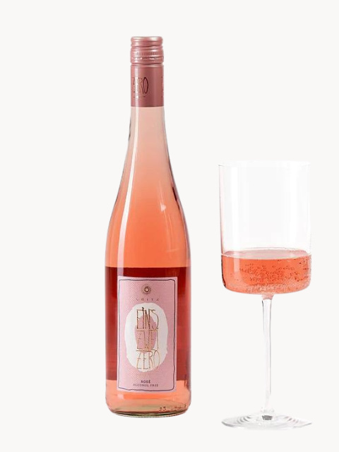 Różowe wino bezalkoholowe Leitz Eins Zwei Zero Rose